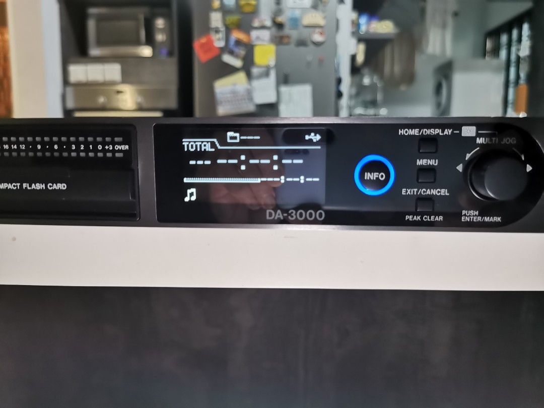 Tascam DA-3000 High-Def Stereo Recorder (for vinyl ripping), Audio ...