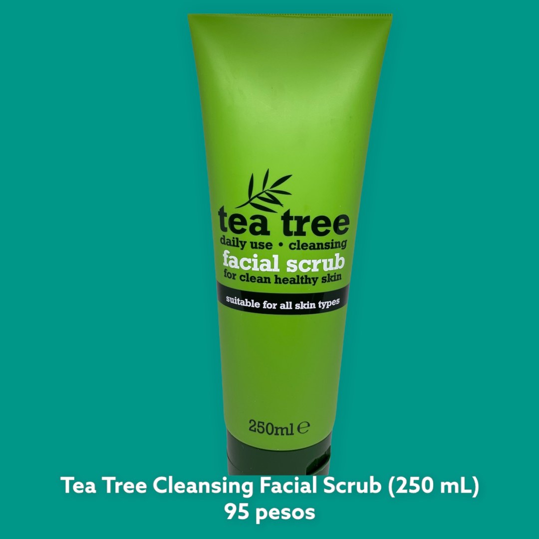 Tea Tree Facial Scrub, Beauty & Personal Care, Face, Face Care on Carousell