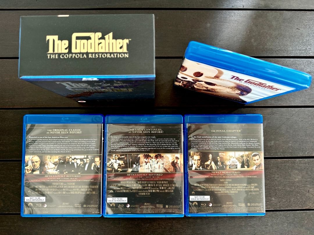 The Godfather Coppola Restoration [Blu-ray], Hobbies & Toys, Music & Media, CDs & DVDs on Carousell