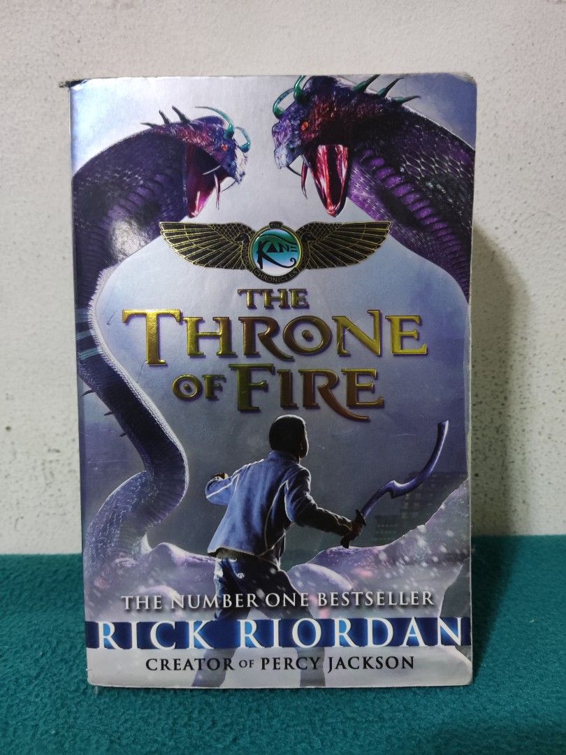 The Throne of Fire by Rick Riordan on Carousell