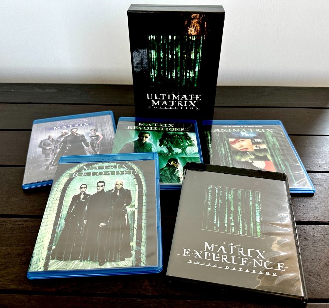 The Ultimate Matrix Collection Boxset [Blu-ray], Hobbies & Toys, Music ...
