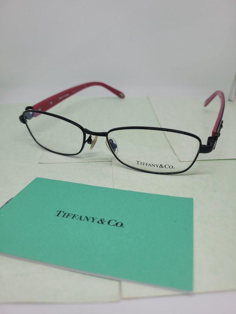 Tiffany Andco Eyeglass Frame Designer Made In Italy Womens Fashion 9523
