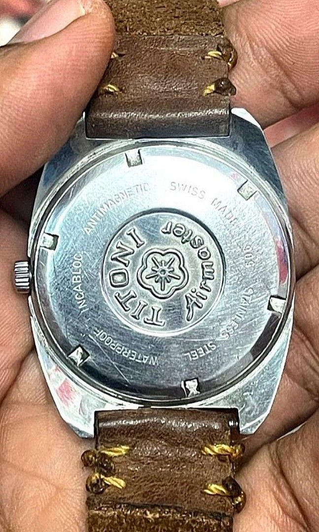 Titoni Airmaster vintage, Men's Fashion, Watches & Accessories, Watches ...