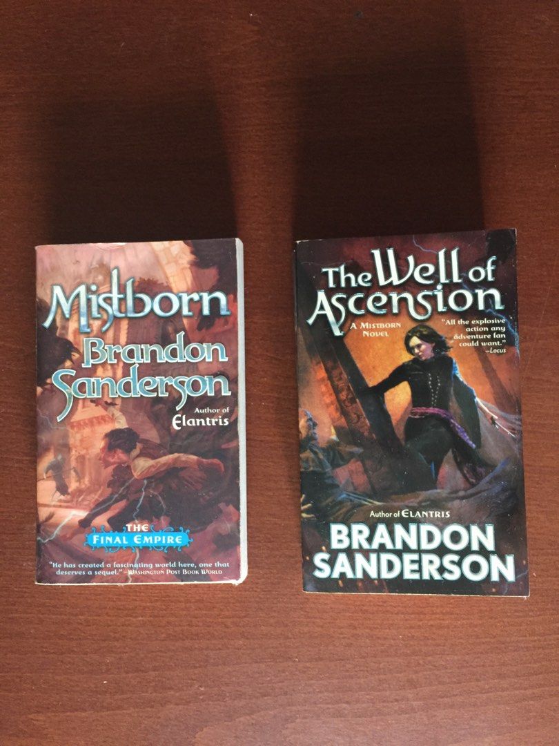 Tor Fantasy books by Brandon Sanderson, Hobbies & Toys, Books ...