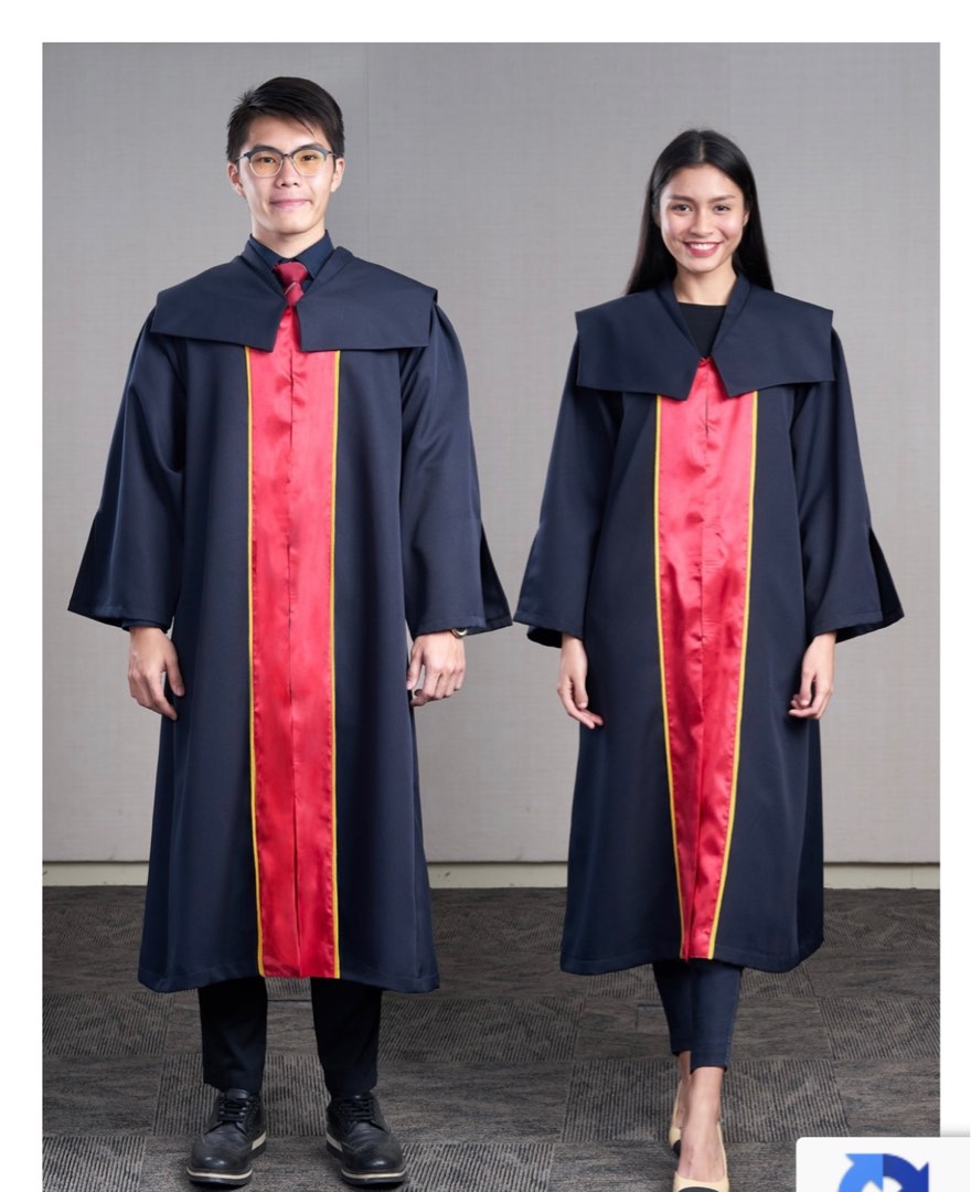 TP Graduation gown, Women's Fashion, Coats, Jackets and Outerwear on ...