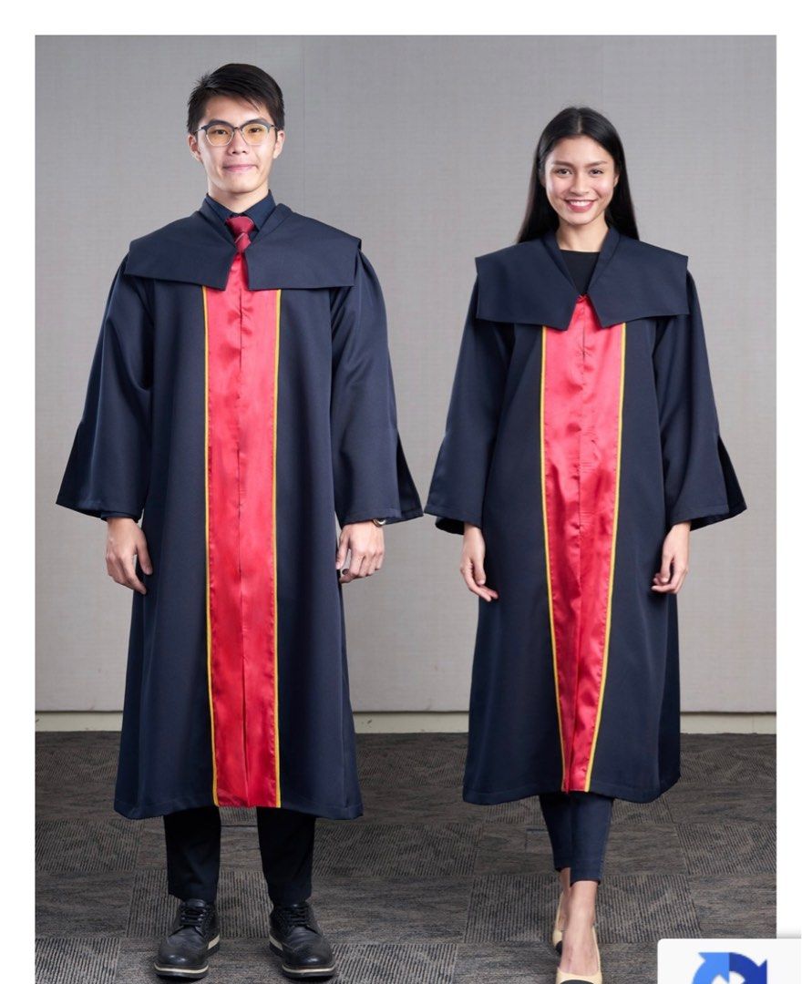 TP Graduation gown, Women's Fashion, Coats, Jackets and Outerwear on ...