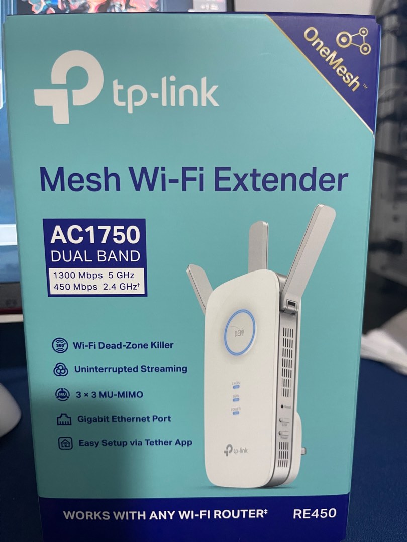 TP-Link RE450, Computers & Tech, Parts & Accessories, Networking on ...