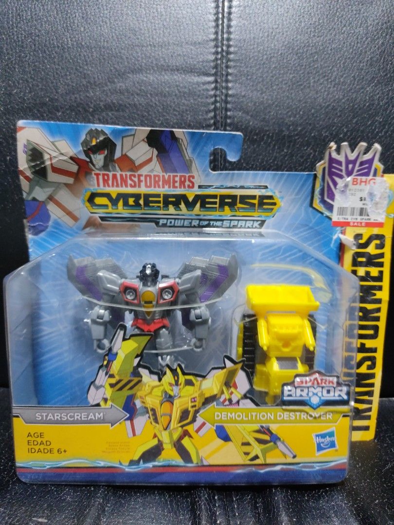 Transformers: Cyberverse - Power of the Spark - Spark Armor Starscream ...