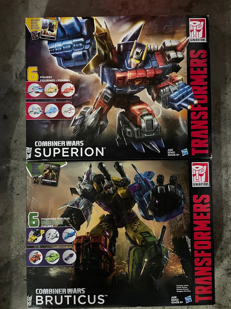 Transformers Generation Combiner Wars (6 Figurines), Hobbies & Toys ...