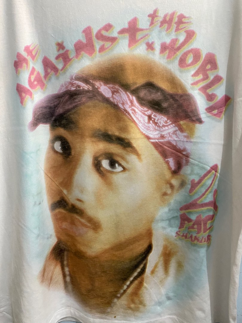 TUPAC Rare Hip Hop Rap Merch Vintage Shirt on Carousell