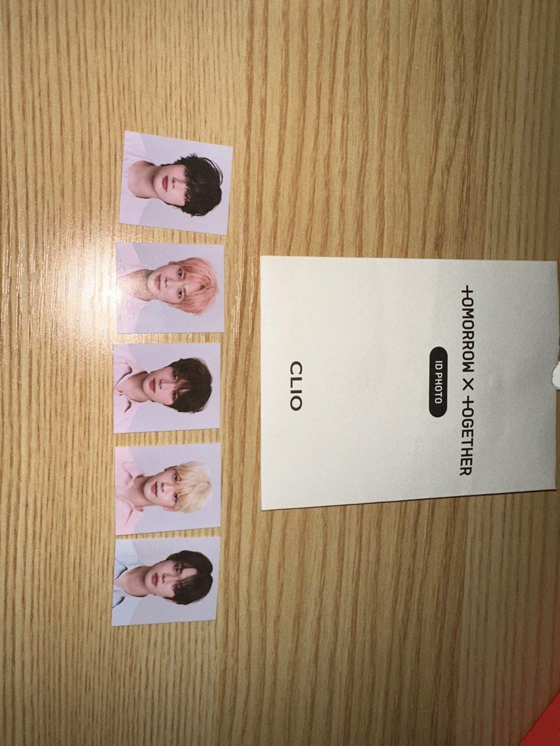 TXT X CLIO photo id, Everything Else on Carousell