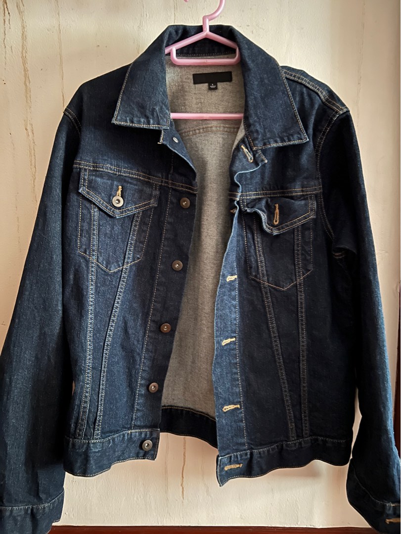 Uniqlo denim jacket, Men's Fashion, Coats, Jackets and Outerwear on ...