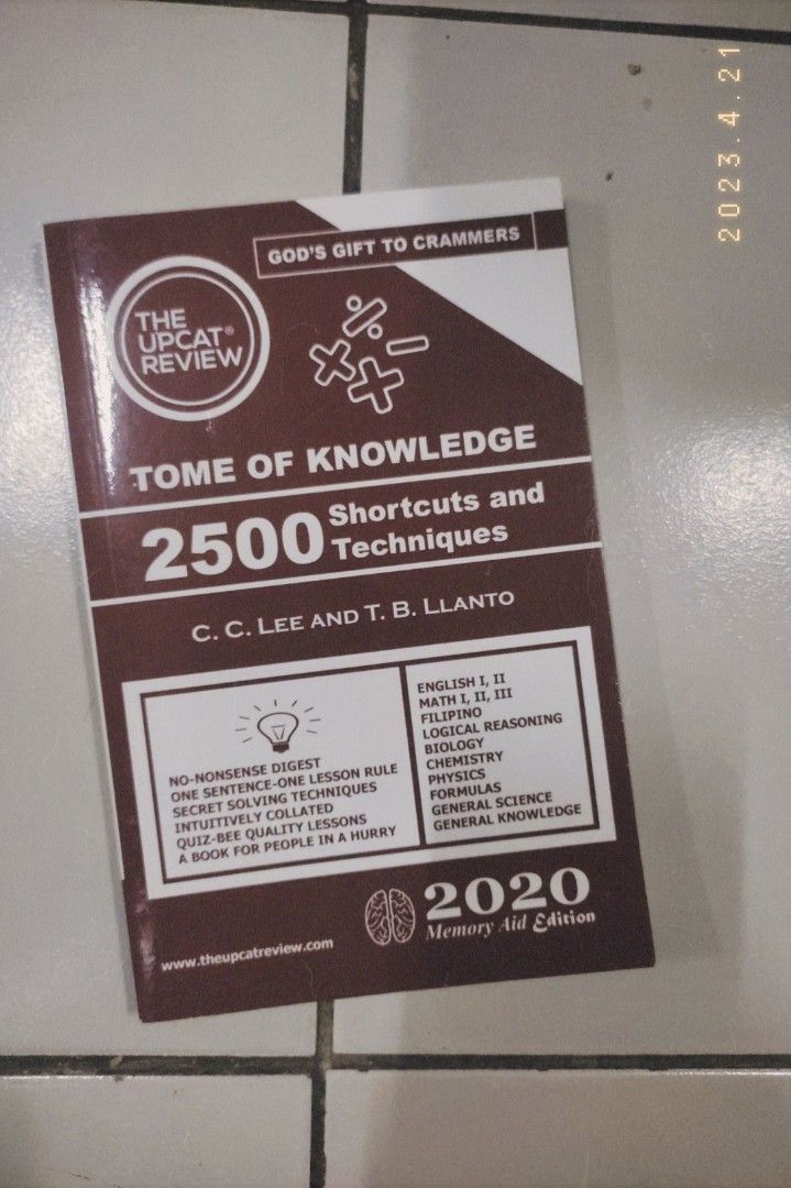 UPCAT BOOK, Hobbies & Toys, Books & Magazines, Textbooks on Carousell