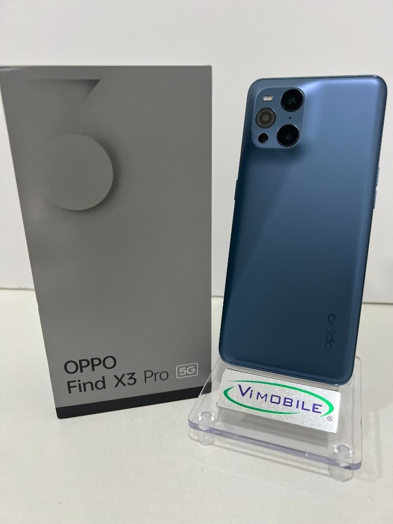 Used OPPO Find X3 Pro 5G 256GB Blue, Mobile Phones & Gadgets, Mobile ...