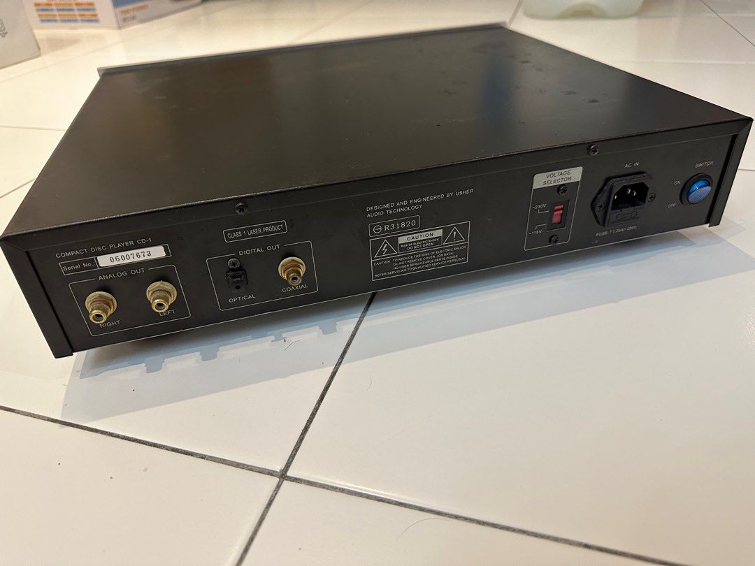 Usher CD-1 - CDP, Audio, Other Audio Equipment on Carousell