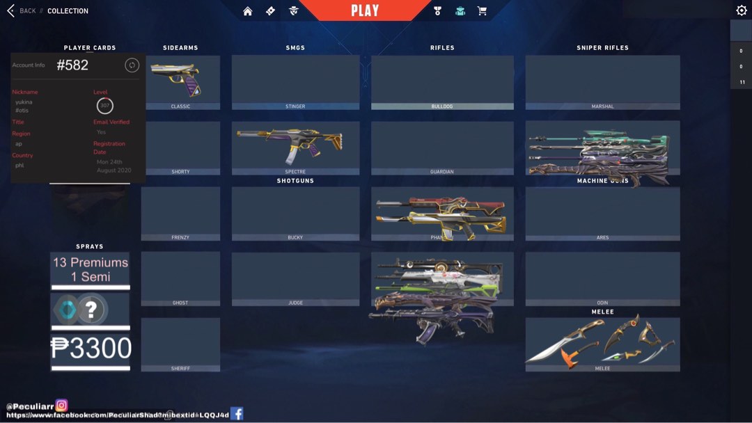 Valorant Account For Sale on Carousell