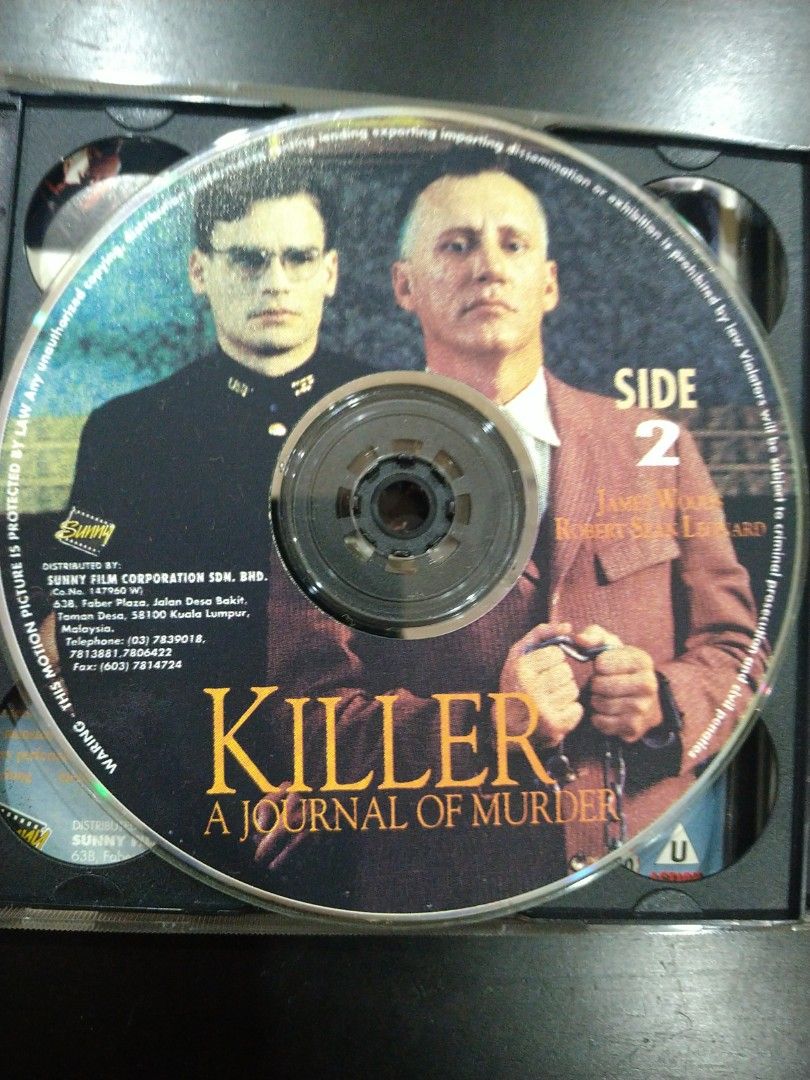 VCD Killer - A Journal Of Murder, Hobbies & Toys, Music & Media, CDs & DVDs on Carousell