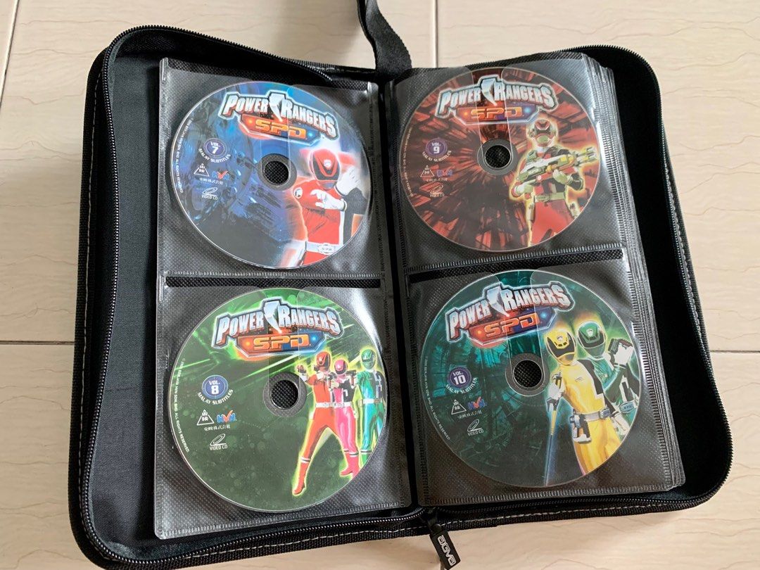 VCD: Original Power Rangers SPD Collection (Vol 1 - 18)(Malay Subtitles ...