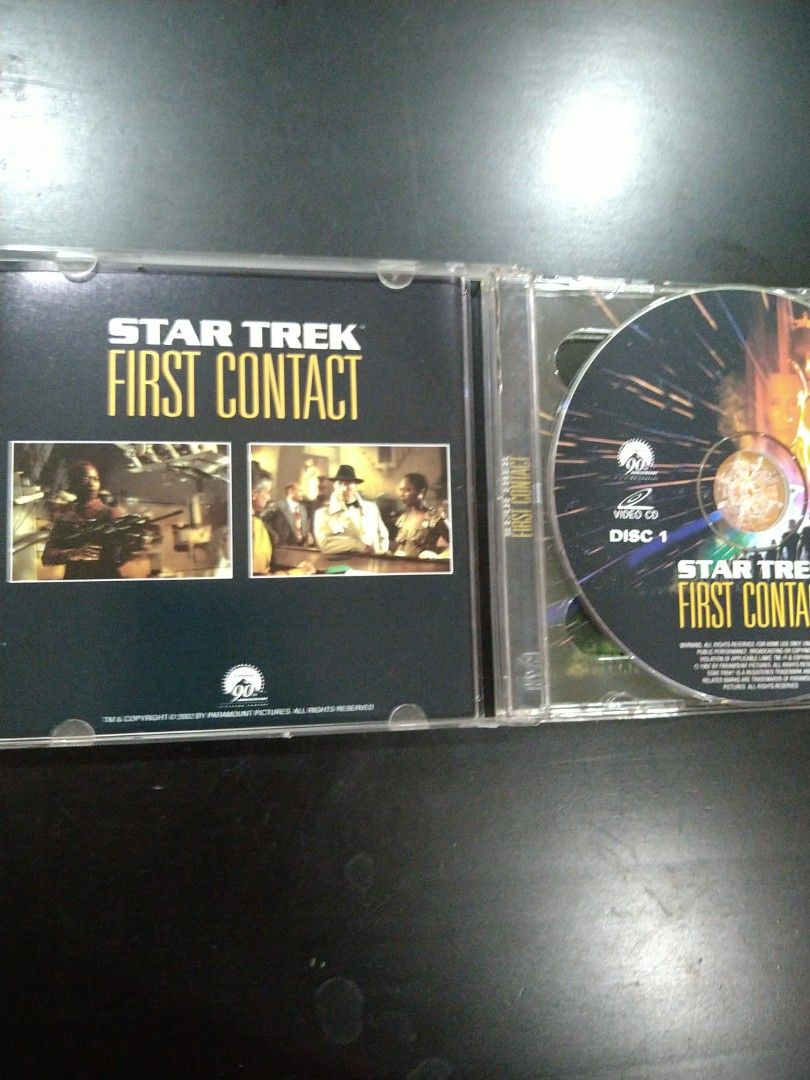 VCD Star Trek - First Contact, Hobbies & Toys, Music & Media, CDs ...