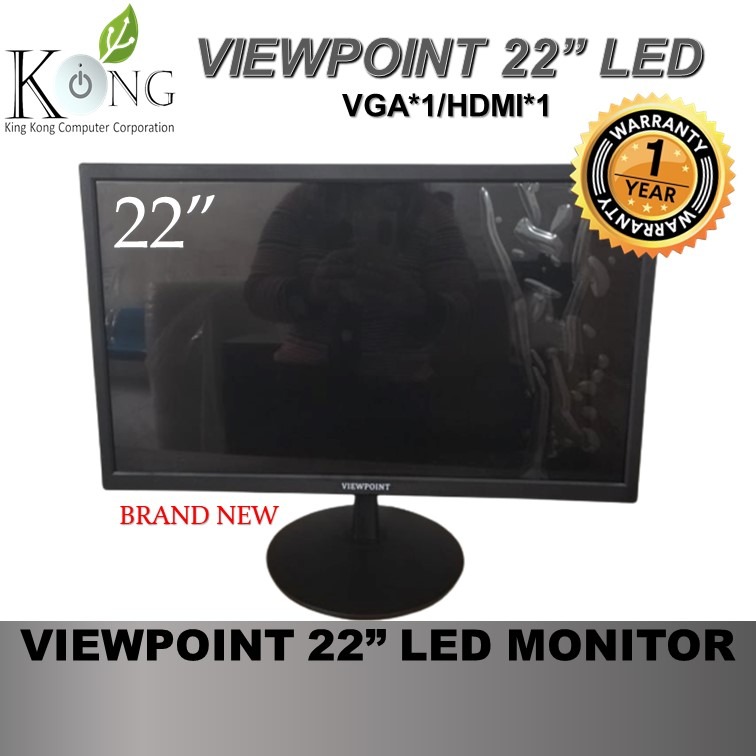 VIEWPOINT 22' INCHES LED WIDE MONITOR BRAND NEW, Computers & Tech ...