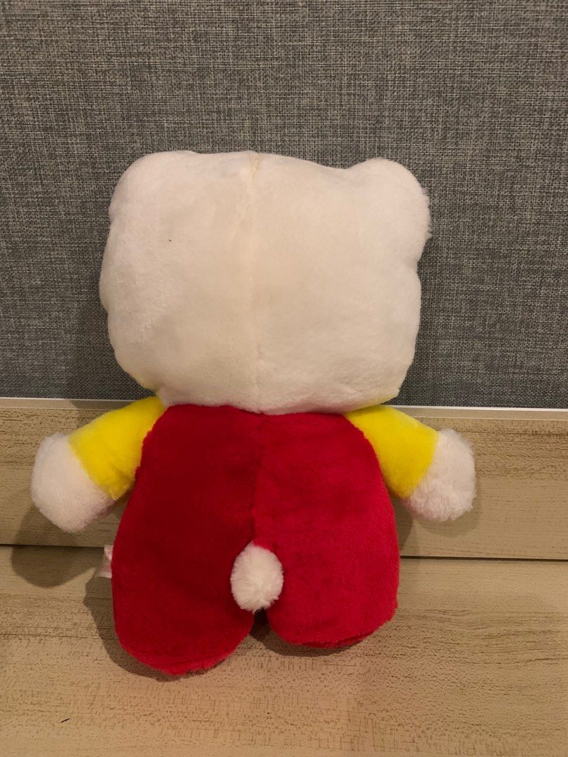 VINTAGE 1997 Hello Kitty Classic Standing Plush Red on Carousell