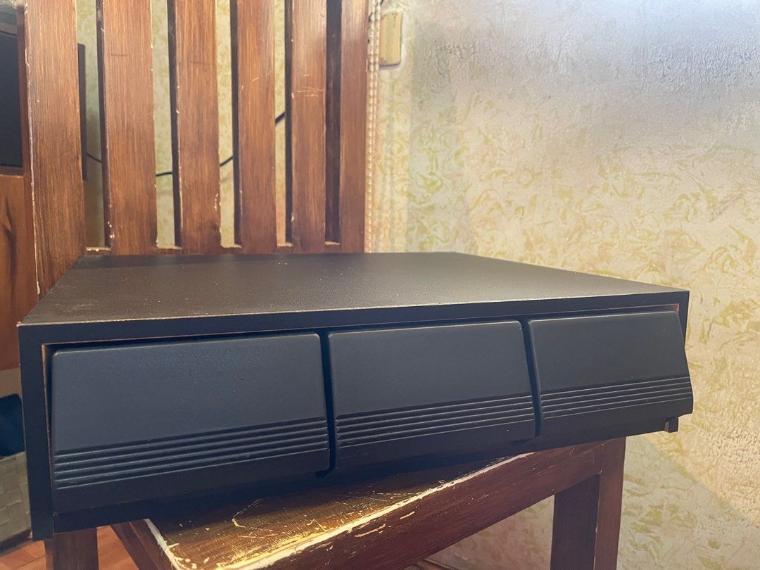 Vintage Cassette Rack wood type on Carousell