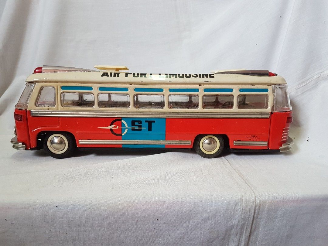 Vintage China Tin Toy Airport Limousine New In Box, Hobbies & Toys ...
