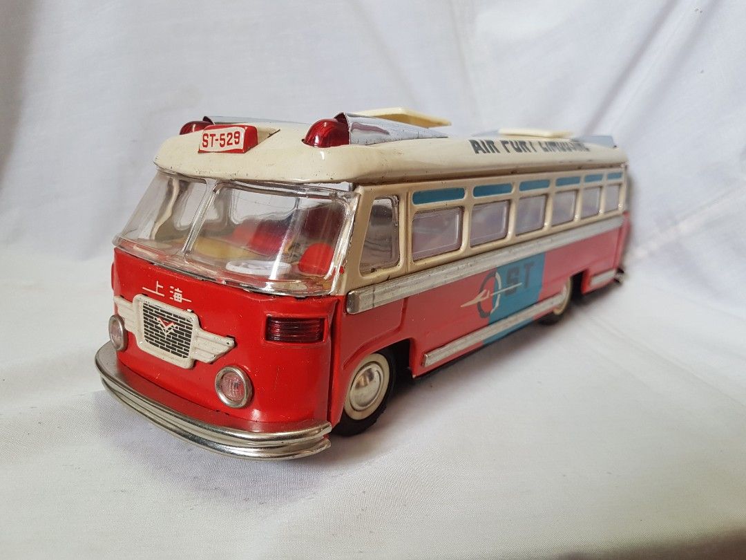 Vintage China Tin Toy Airport Limousine New In Box, Hobbies & Toys ...