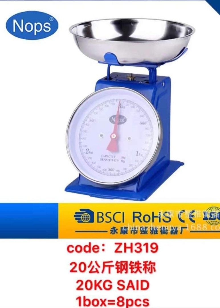 WEIGHING SCALE 20 KGS, TV & Home Appliances, Kitchen Appliances, Other ...
