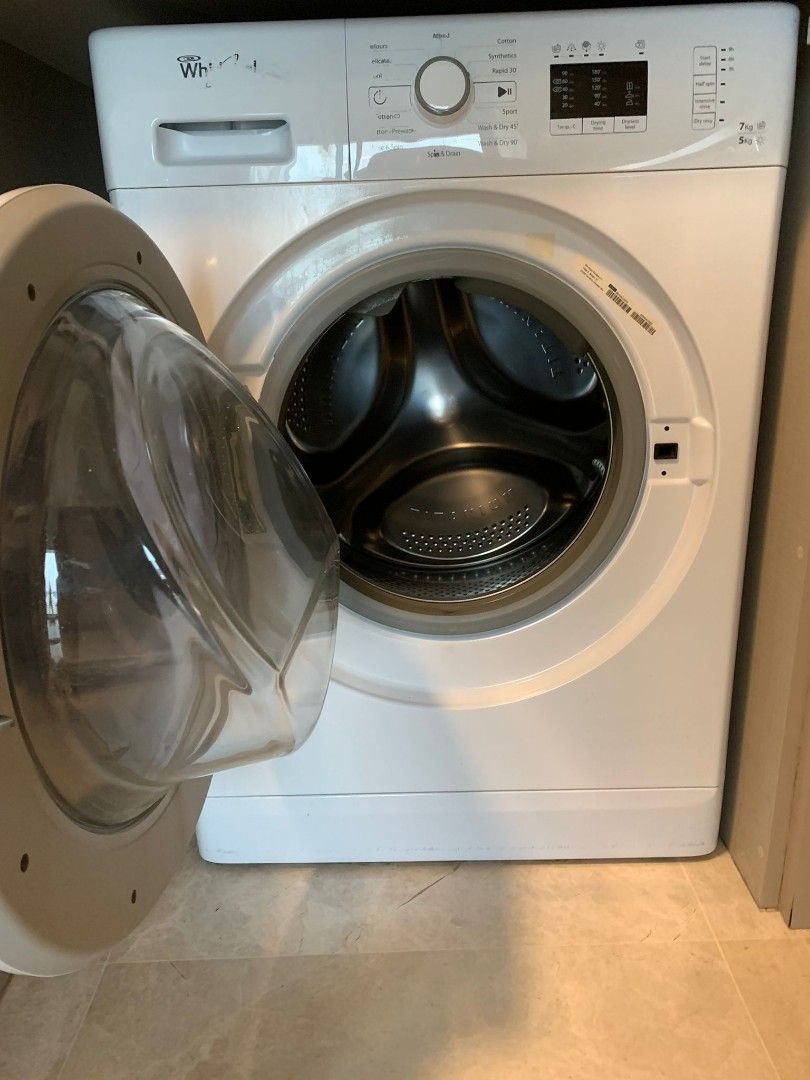 Whirlpool 7kg washing machine, TV & Home Appliances, Washing Machines ...