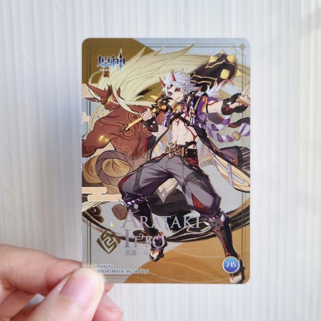 WTT/ WTS Genshin Impact Itto Card, Hobbies & Toys, Toys & Games on ...