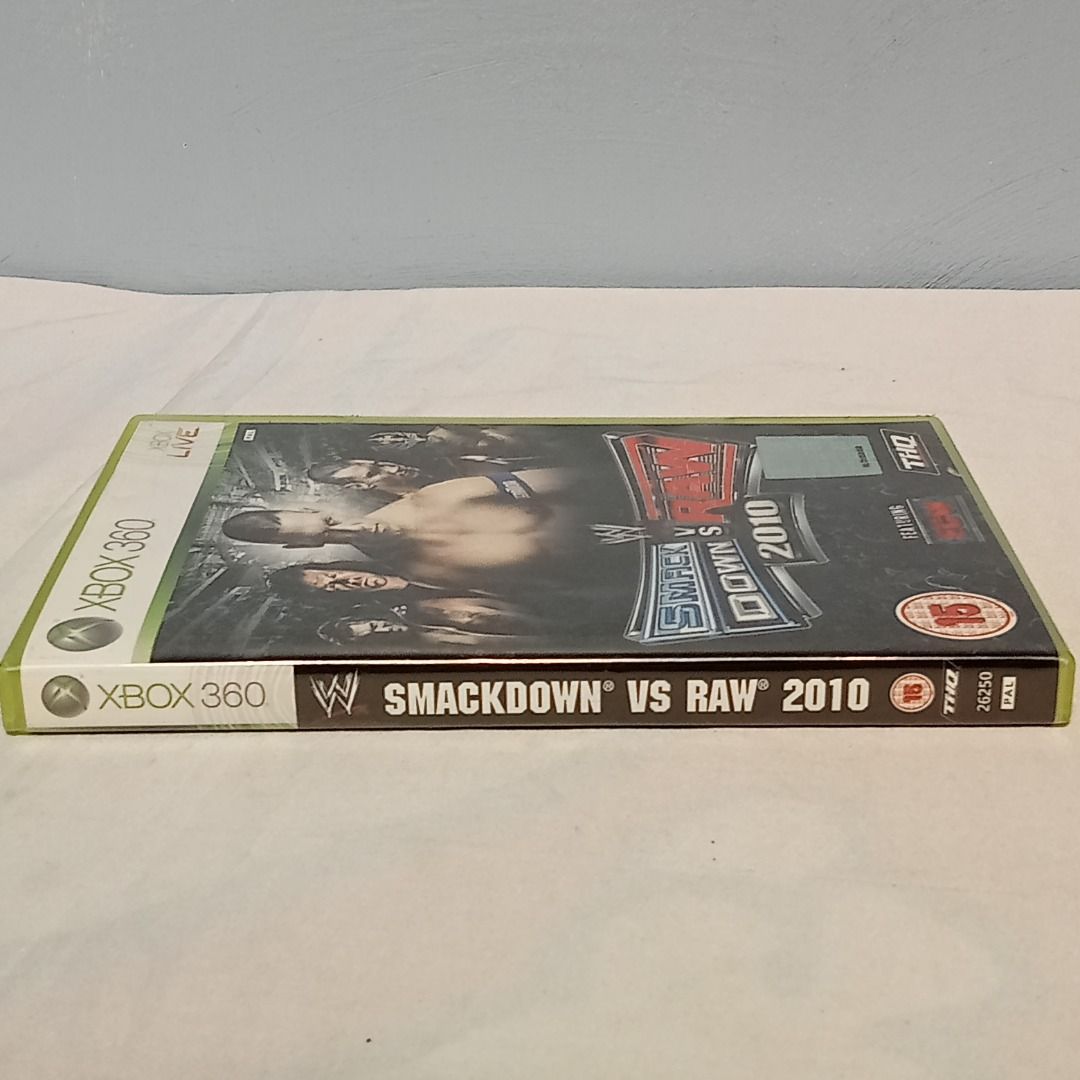 XBOX 360 smack down vs raw 2010 featuring ECW/ PAL from the UK @ 350 ...