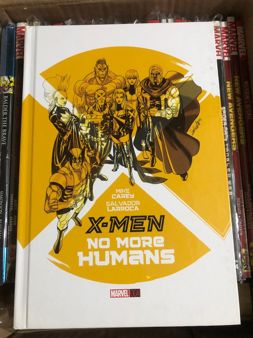 X-MEN NO MORE HUMANS HARD COVER on Carousell