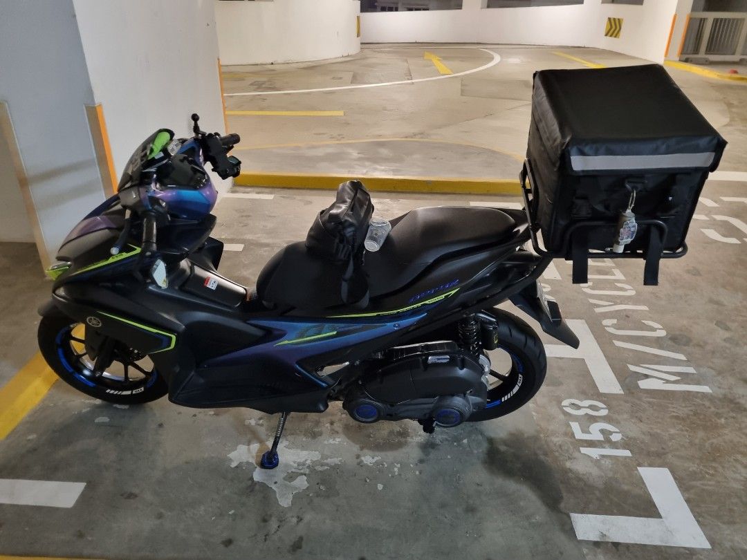 Yamaha Aerox V1 2021 - Keyless Blue, Motorcycles, Motorcycles for Sale ...