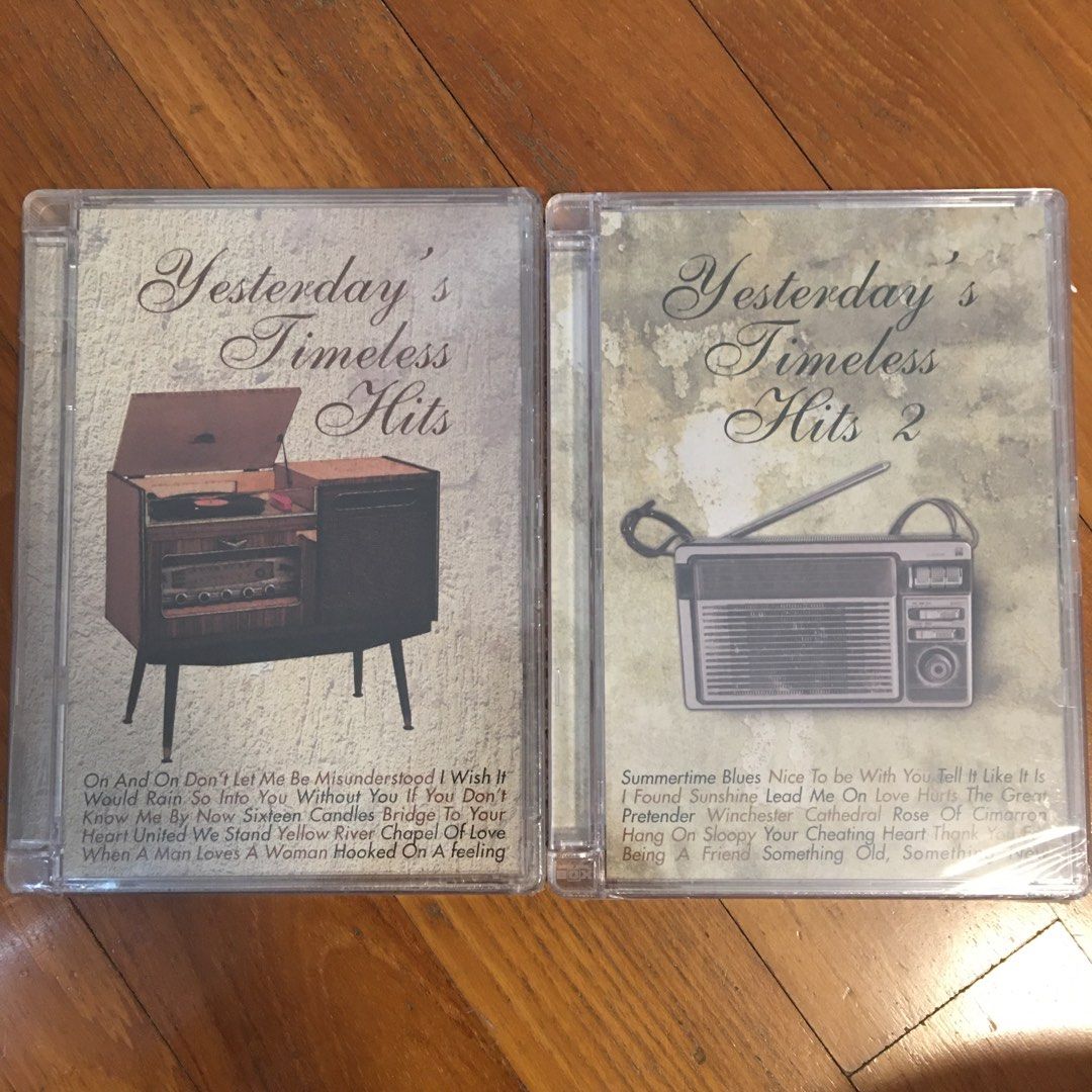 Yesterday’s Timeless Hits - Vol 1 & Vol 2 ( set of 2 CD ), Hobbies & Toys, Music & Media, CDs ...