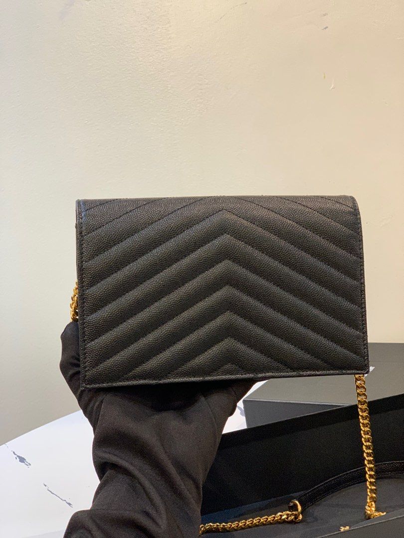 YSL Envelope WOC black on Carousell