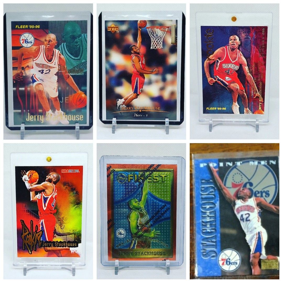 $7 for ALL Jerry Stackhouse nba rookie cards RC, Hobbies & Toys, Toys ...