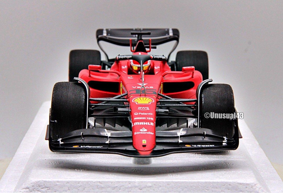 1/18 BBR Ferrari F1-75 GP Bahrain 2022 Winner Charles Leclerc Formula 1 ...