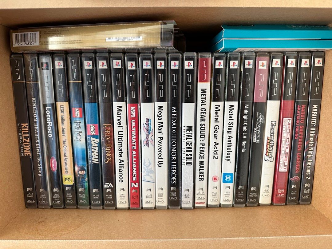 121 Psp USED Games Bundle from personal collection - Playstation ...