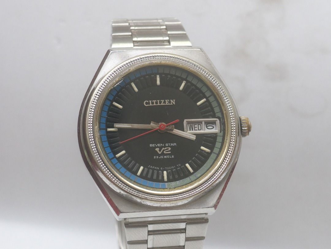 1969s Citizen Seven Star V2 23J Cal.7920 Coloring Dial Automatic watch ...
