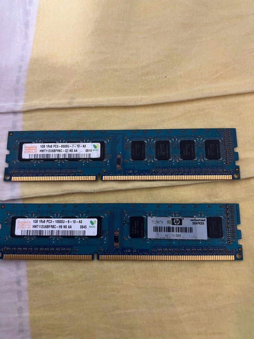 1gb DDR3 RAM (Desktop), Computers & Tech, Parts & Accessories, Computer ...