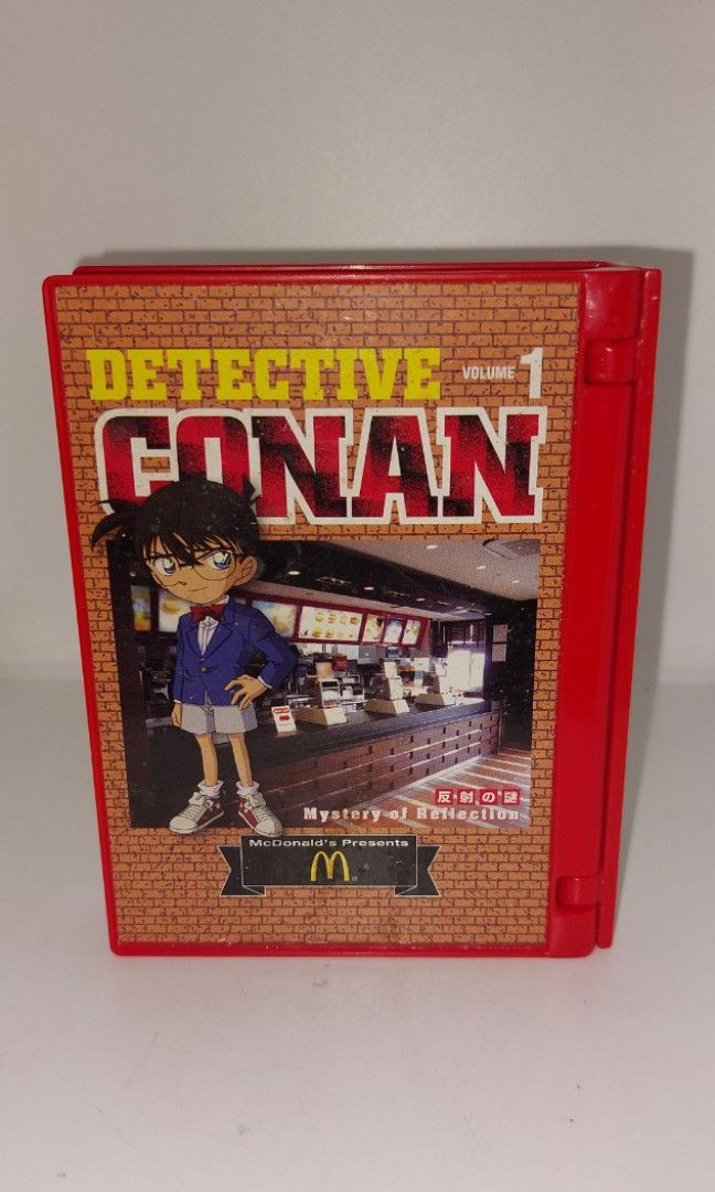 2008 Mcdonald's Happy Meal Detective Conan Collectible Toy Red Case ...