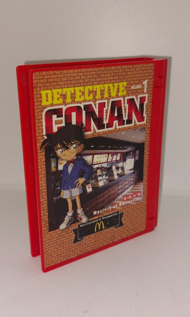 2008 Mcdonald's Happy Meal Detective Conan Collectible Toy Red Case ...