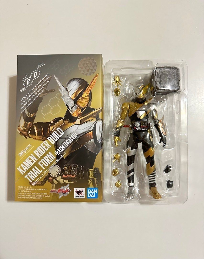 魂展2019 魂限 Kamen Rider Build Trial Form Rabbit Dragon 金銀 潘多拉盒子 潘朵拉 ...