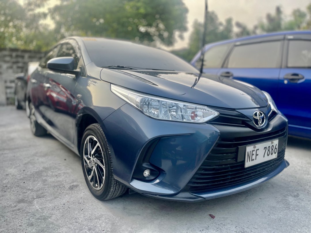 2021 Toyota Vios 1.3 XLE CVT Automatic Grayish Blue Auto, Cars for Sale ...