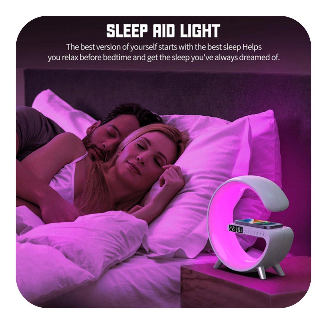2023 Smart light sound Machine w Wireless Charger, Alarm Clock, APP ...
