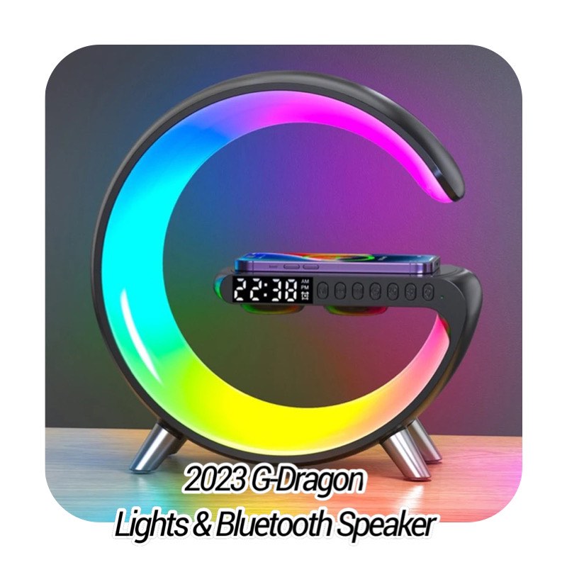 2023 Smart light sound Machine w Wireless Charger, Alarm Clock, APP ...