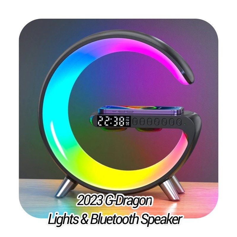 2023 Smart light sound Machine w Wireless Charger, Alarm Clock, APP ...