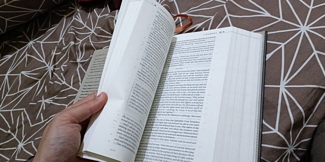 2 bibles (NKJV & Message Study Bible), Hobbies & Toys, Books ...