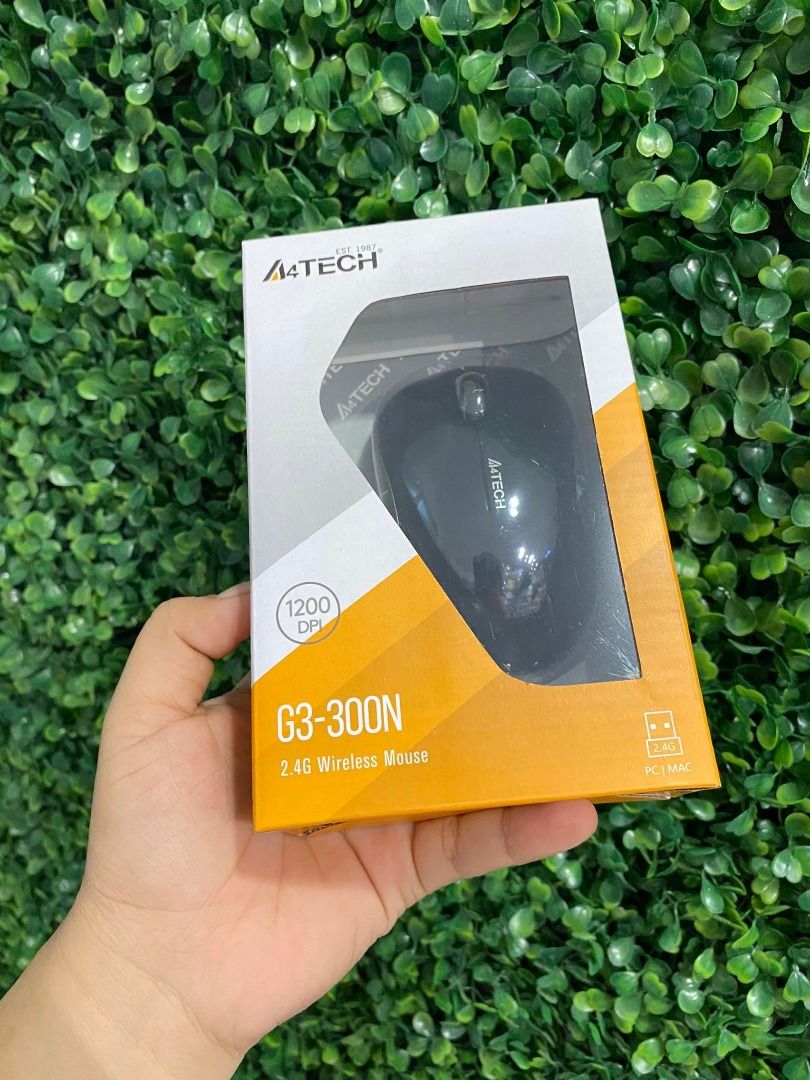 A4Tech G3-300N V-Track Padless Wireless Mouse Black on Carousell